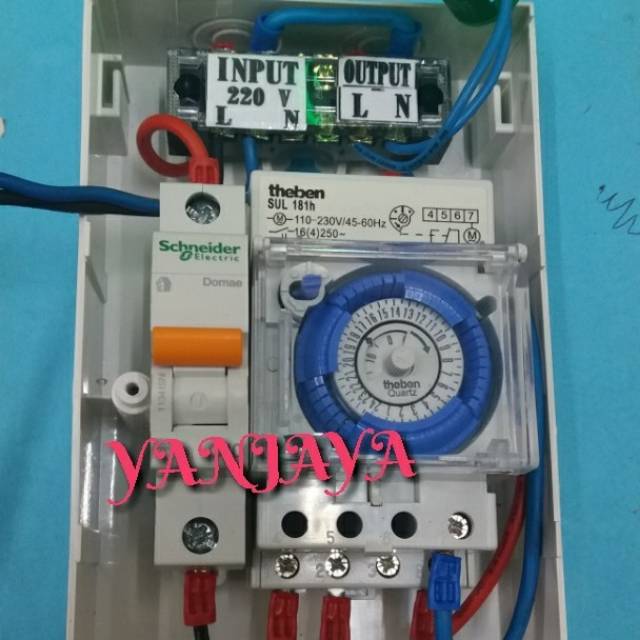 Jual PANEL TIMER THEBEN SUL181H PANEL TIMER LAMPU OTOMATIS 24JAM ...