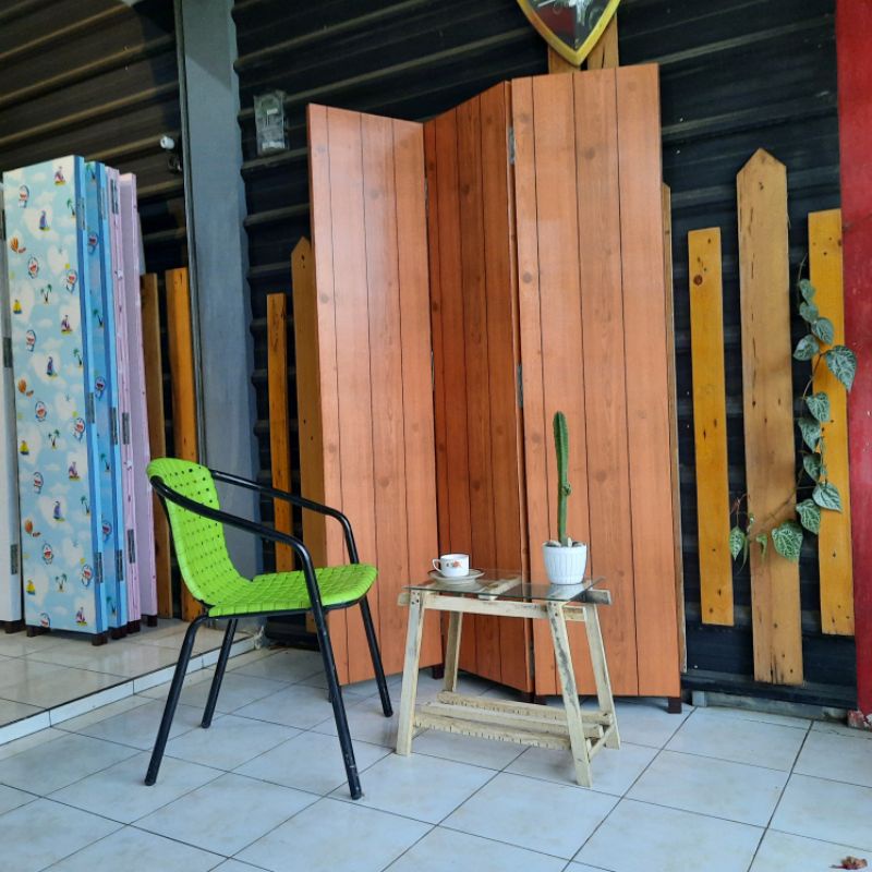 Jual partisi ruangan minimalis tipe S5 plus packing kardus 8mm | Shopee ...