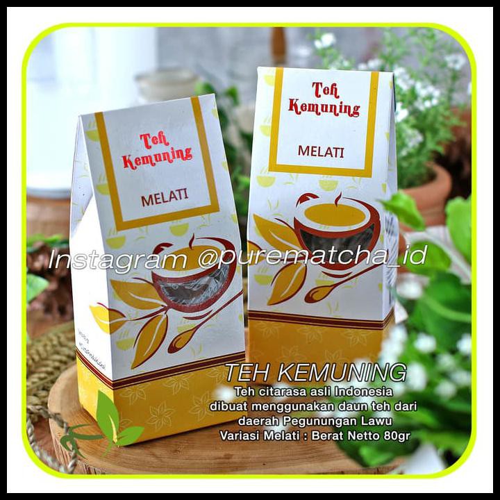 Jual Teh Kemuning Melati Asli Indonesia Authentic Indonesian Jasmine ...