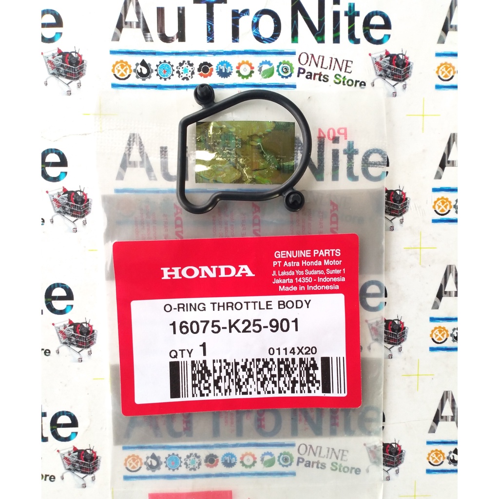 Jual O-Ring Seal Throttle Body Intake 16075-K25-901 Original Honda Beat ...