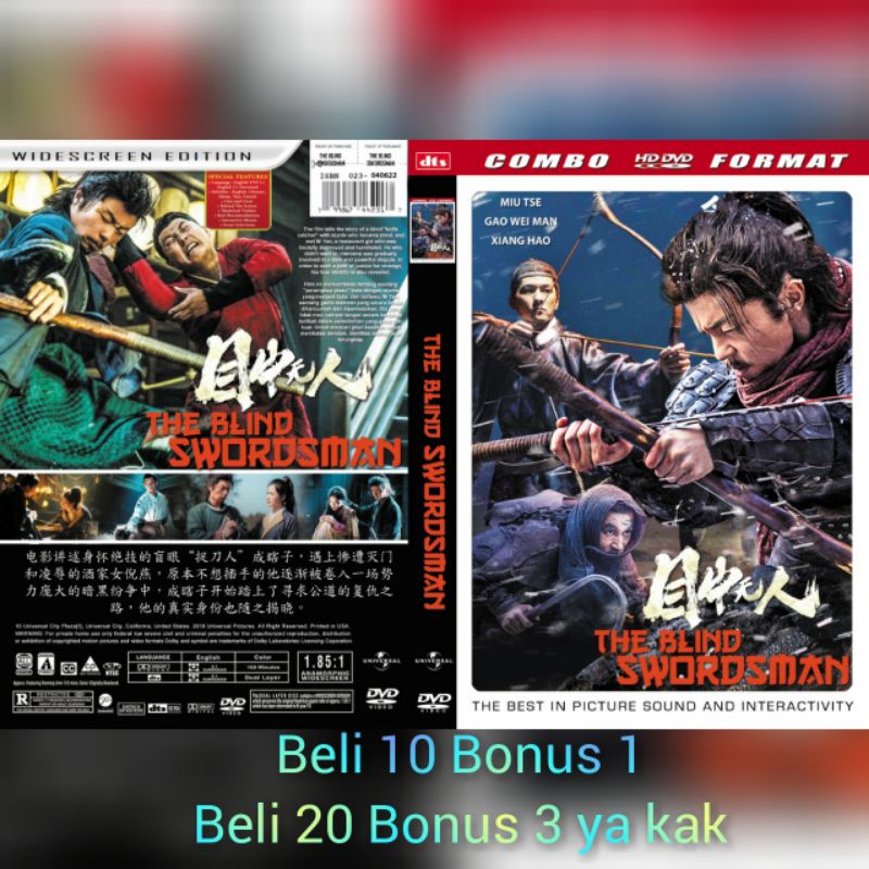Jual Dvd The Blind Swordsman(Miu Tse/2022) | Shopee Indonesia