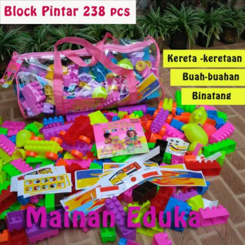 Jual MAINAN CREATIVITY BLOCK / SUSUN BLOCK | Shopee Indonesia