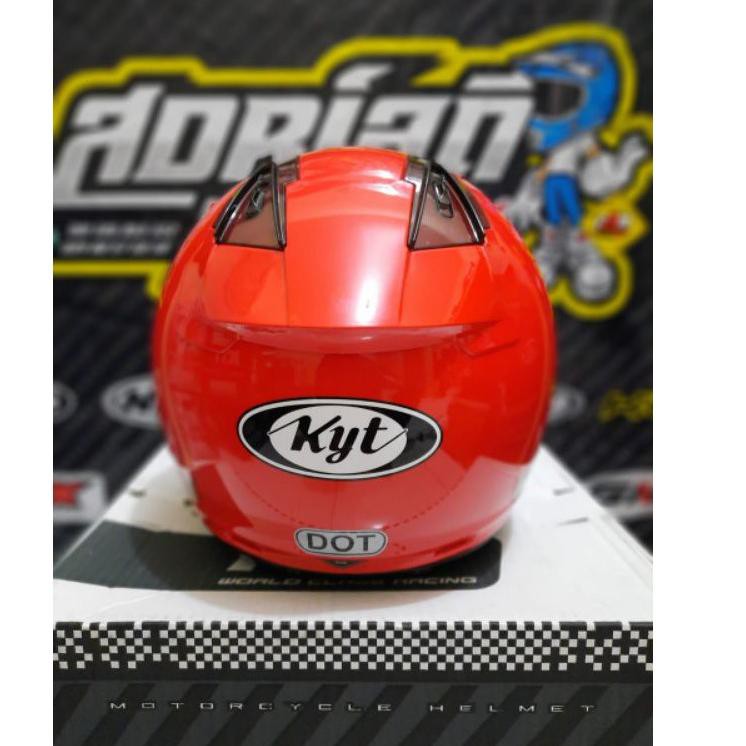 Jual O69B HELM KYT DJ MARU RED FIRE ORIGINAL HELM KYT DJMARU MERAH FERRARI HELM TOURING KYT ...
