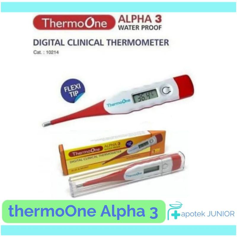 Jual Thermometer digital / termometer digital thermoone alpha 3 onemed ...