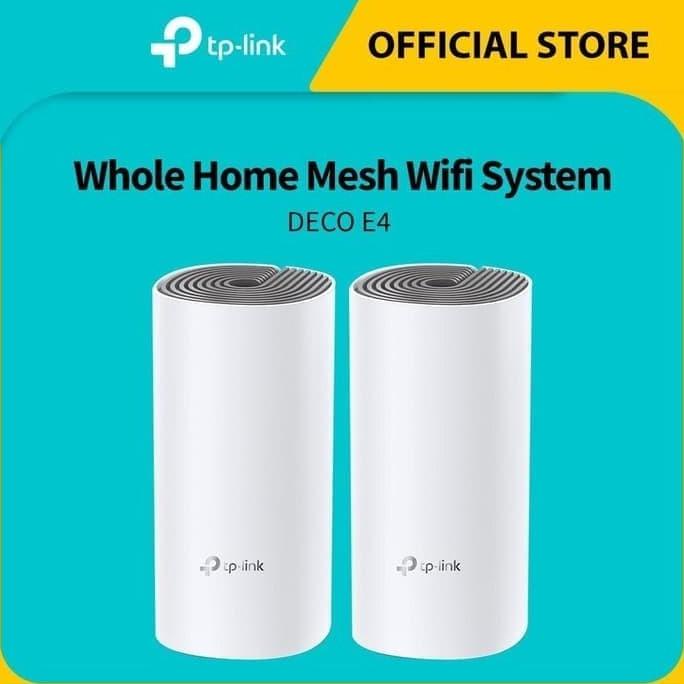 Jual Router Wifi Extender TPLINK Deco E4 AC1200 Whole Home Mesh Wifi ...