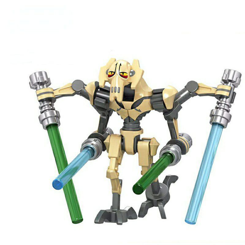 Jual Mainan Balok Minifigure General Grievous | Bootleg Jendral ...