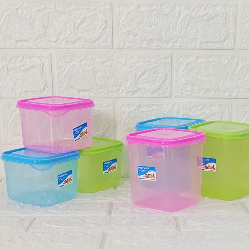 Jual Toples Kotak Kecil / Toples Kmp Mutiara / Toples Plastik - Food ...