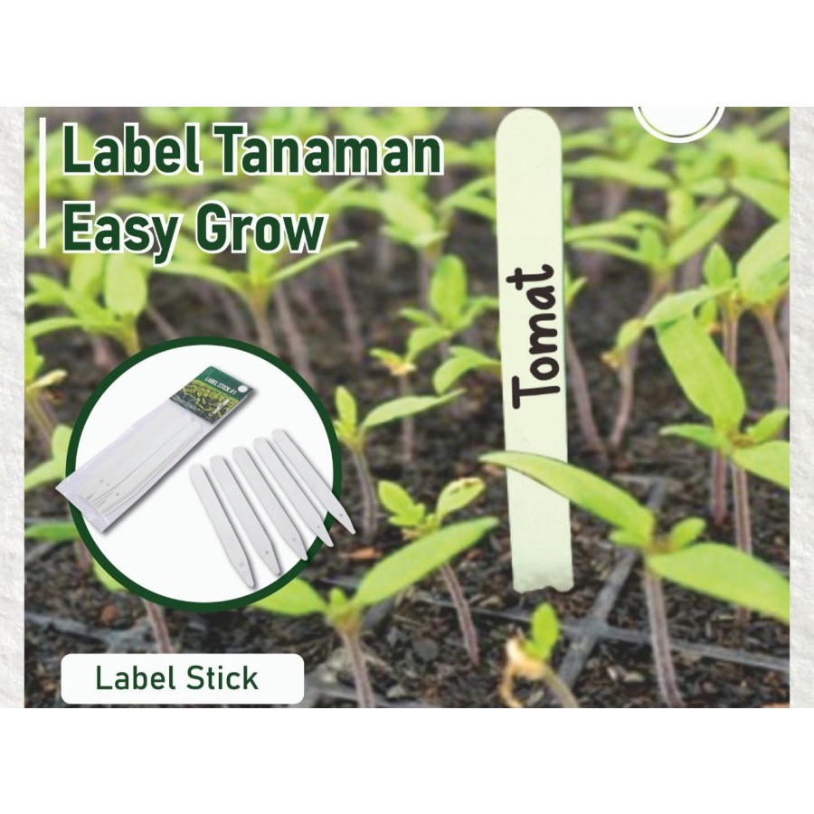 Jual LABEL STICK PACK ISI 50PCS label tanaman plant name model tancap ...
