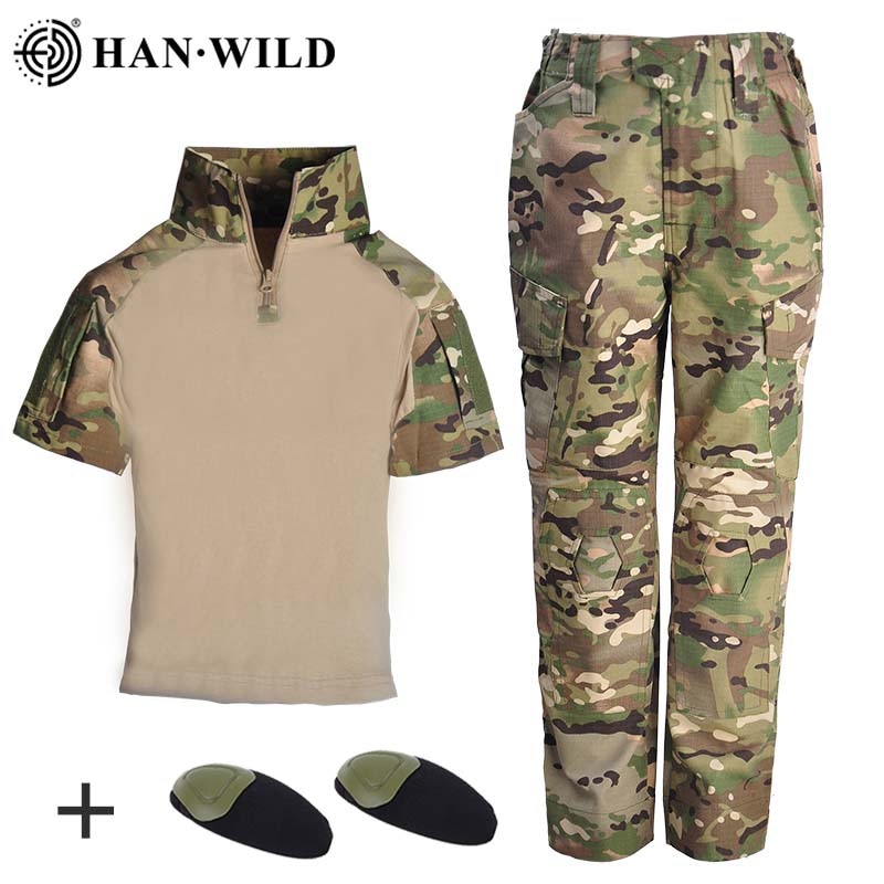 Jual PREORDER Kids Military Suits Tactical Training Uniform Set ...