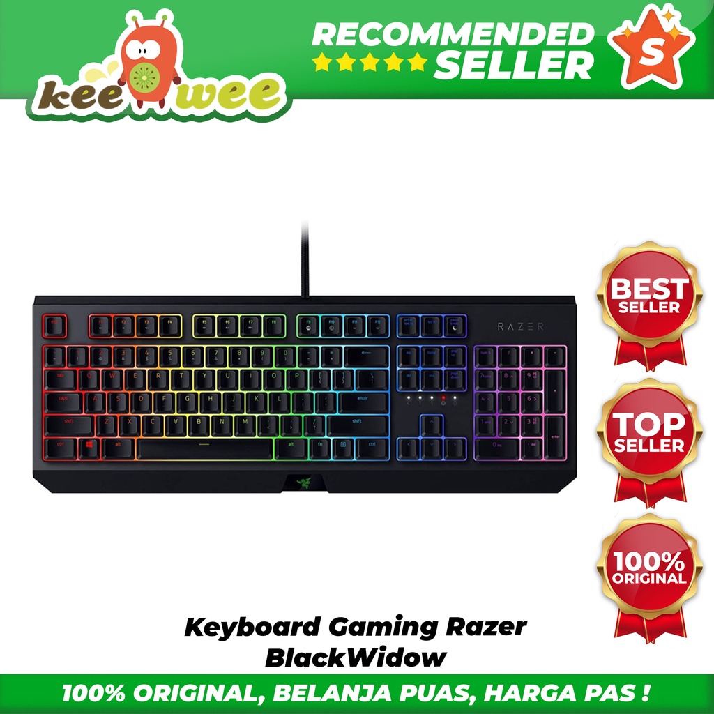 Jual Keyboard Gaming Razer BlackWidow Green Switch | Shopee Indonesia