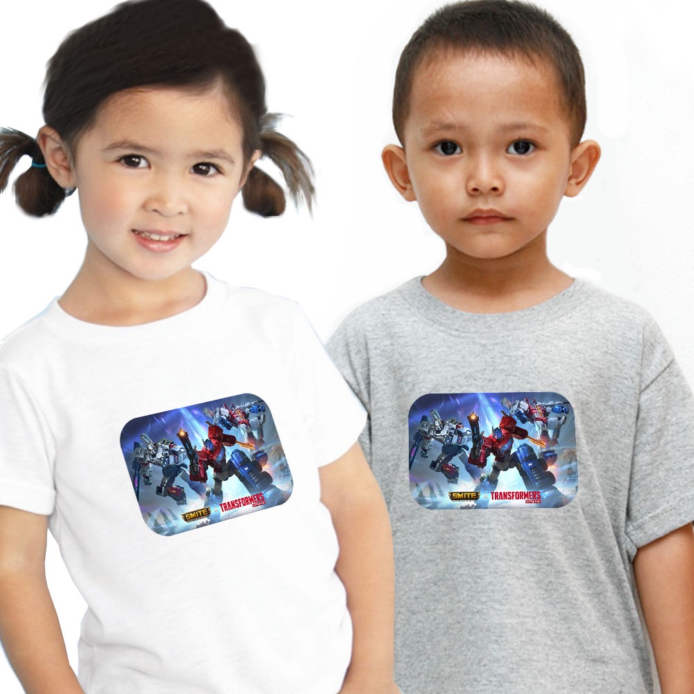 Jual KAOS ANAK UNISEX TRANSFORMER BATTLE PASS | Shopee Indonesia