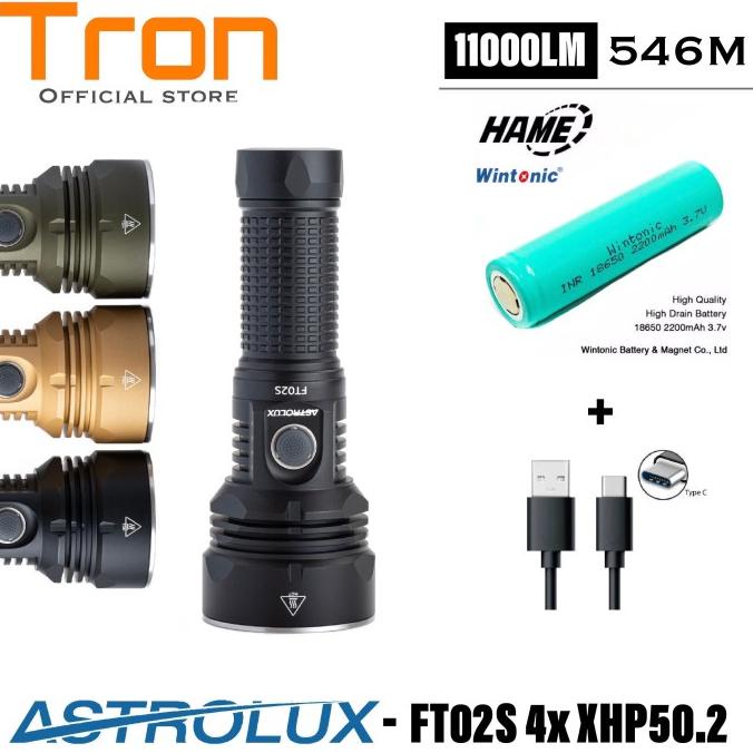 Jual Astrolux FT02s / Mateminco TK04 4x XHP50.2 11000Lumens 546M ...