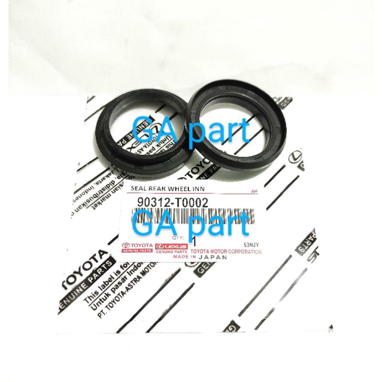 Jual oil seal roda belakang luar kijang innova bensin 90312-T0002 ...