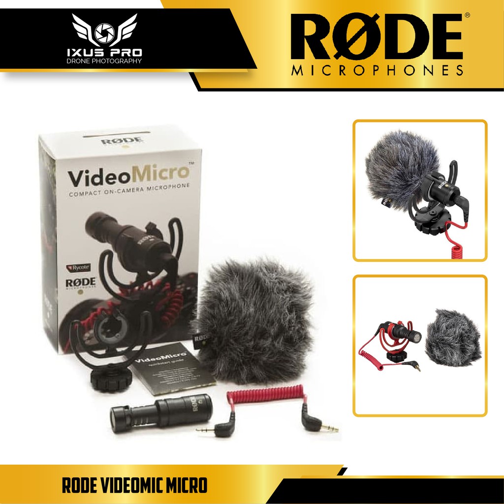 Jual MIC RODE VIDEOMICRO / RODE VIDEO MICRO | Shopee Indonesia
