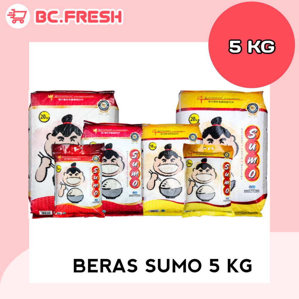 Jual Beras SUMO 5 Kg | Shopee Indonesia