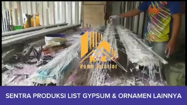Jual List Gypsum 10cm, 12cm, 15cm, 20cm & 27cm / Lis Gypsum Polos S ...