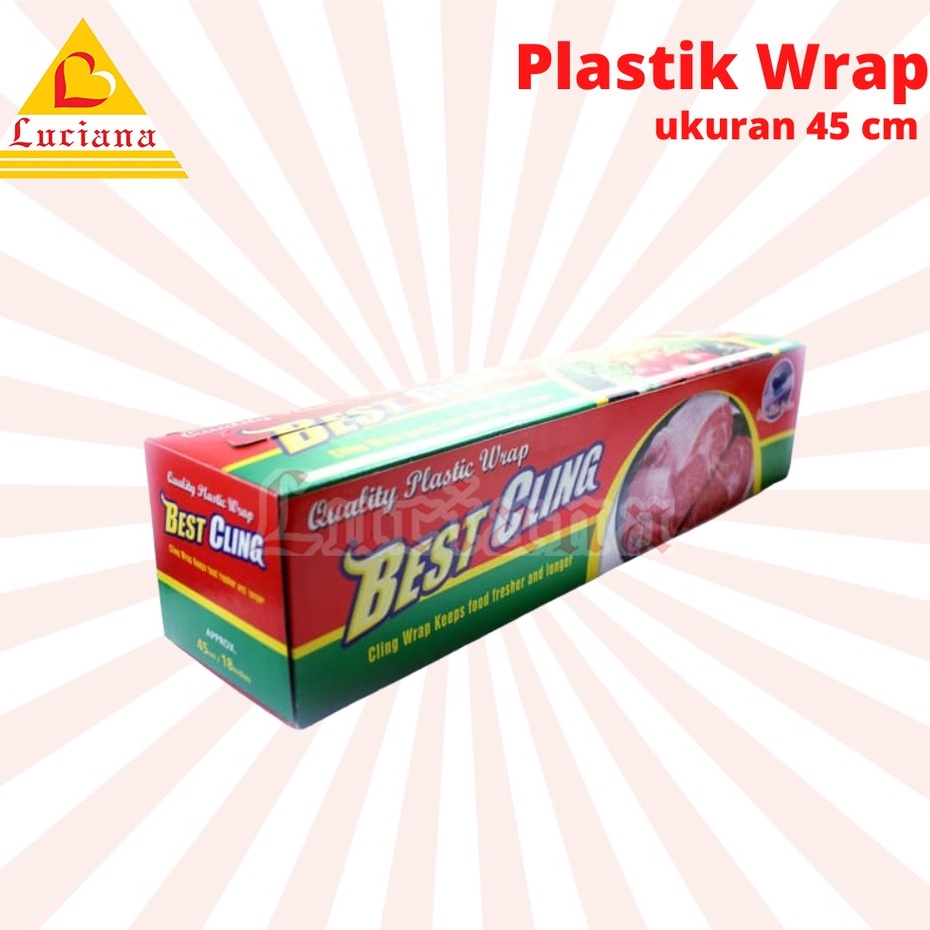 Jual Plastik Wrap Best Cling ukuran 45cm | Shopee Indonesia