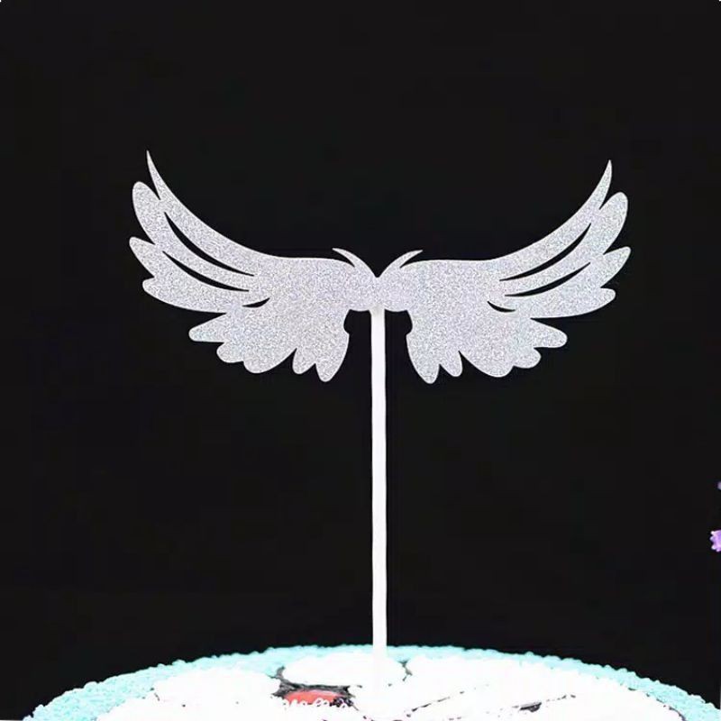 Jual Topper Cake Bulu Sayap Malaikat Wing Bulu Ulang Tahun Birthday ...