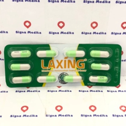 Jual Laxing Strip Isi 10 Kapsul - Obat Untuk Melancarkan Susah BAB ...