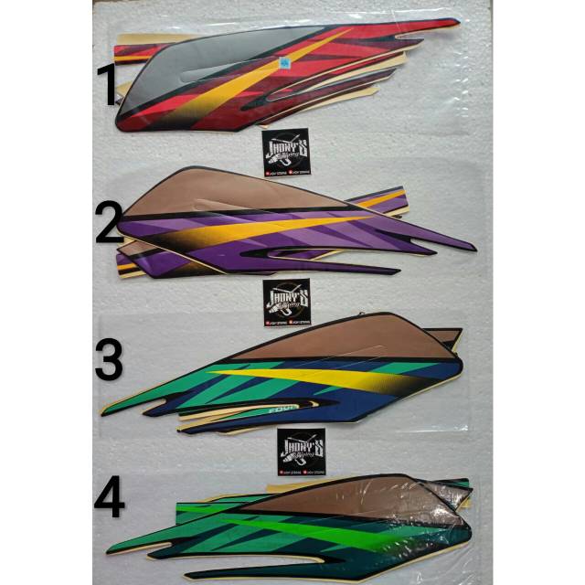 Jual STIKER STRIPING LIS BODY MOTOR HONDA GL-MAX NEO TECH TAHUN 1997 ...