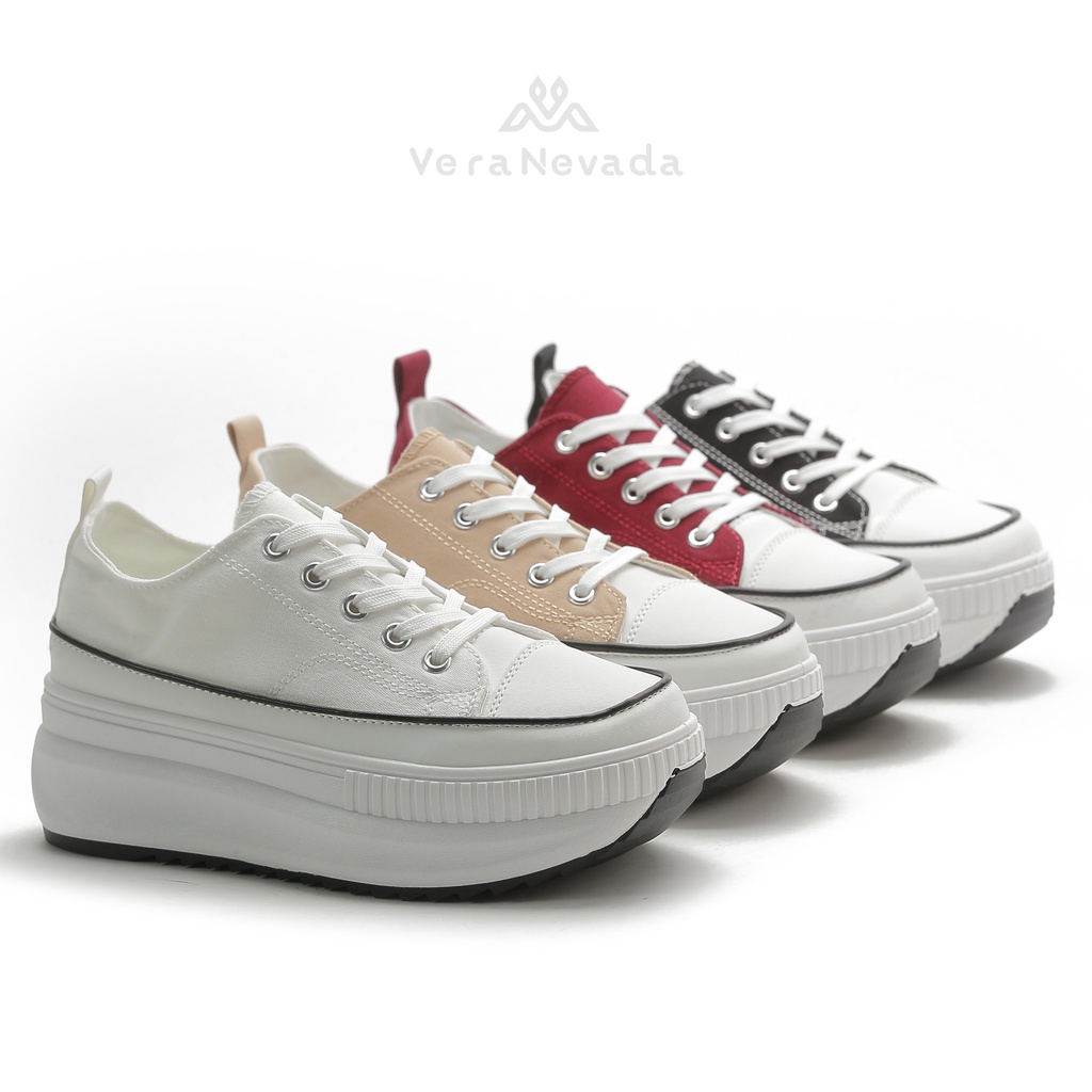Jual Vera Nevada Sepatu Sneakers Wanita Sport Shoes A6615 | Shopee ...