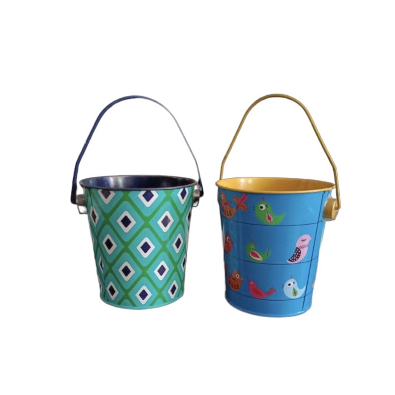 Jual Ember Mini Souvenir Berbahan Metal Kaleng dengan Ragam Warna yang ...