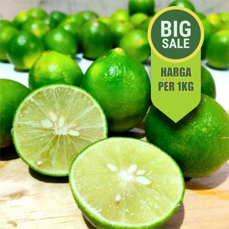 Jual Jeruk nipis buah segar 1 KG jeruk grosir surabaya | Shopee Indonesia