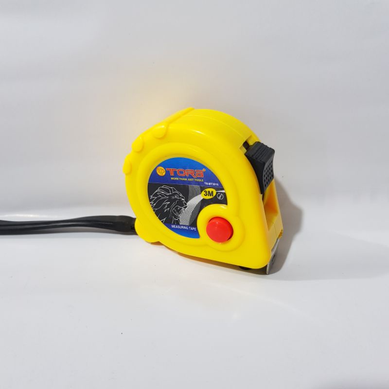Jual Meteran TORA 3m Meter Kuning Measuring Tape 3 Meter | Shopee Indonesia