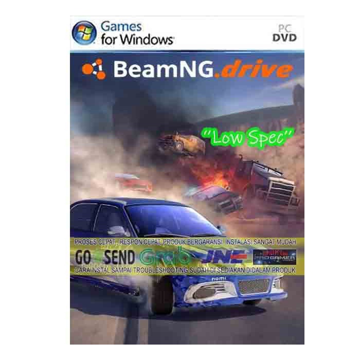 Jual BEAMNG.DRIVE CD DVD GAME PC GAME GAMING KASET GAME PC | Shopee ...