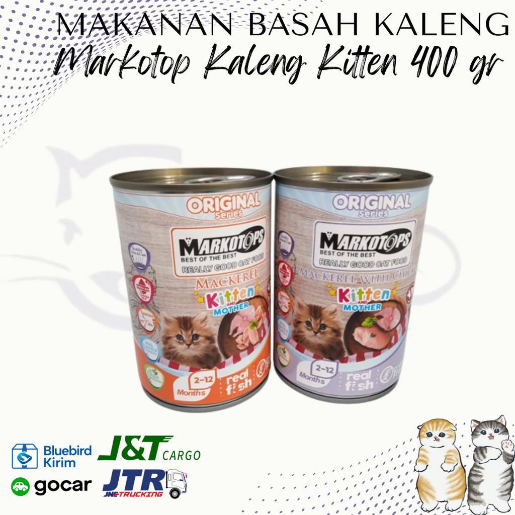 Jual EKPEDISI MARKOTOP KALENG KITTEN 400GR | Shopee Indonesia