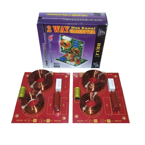 Jual Kit Crossover 2 Way 2 Kanal ( isi 2 Pcs ) Stereo Crosover Pembagi ...
