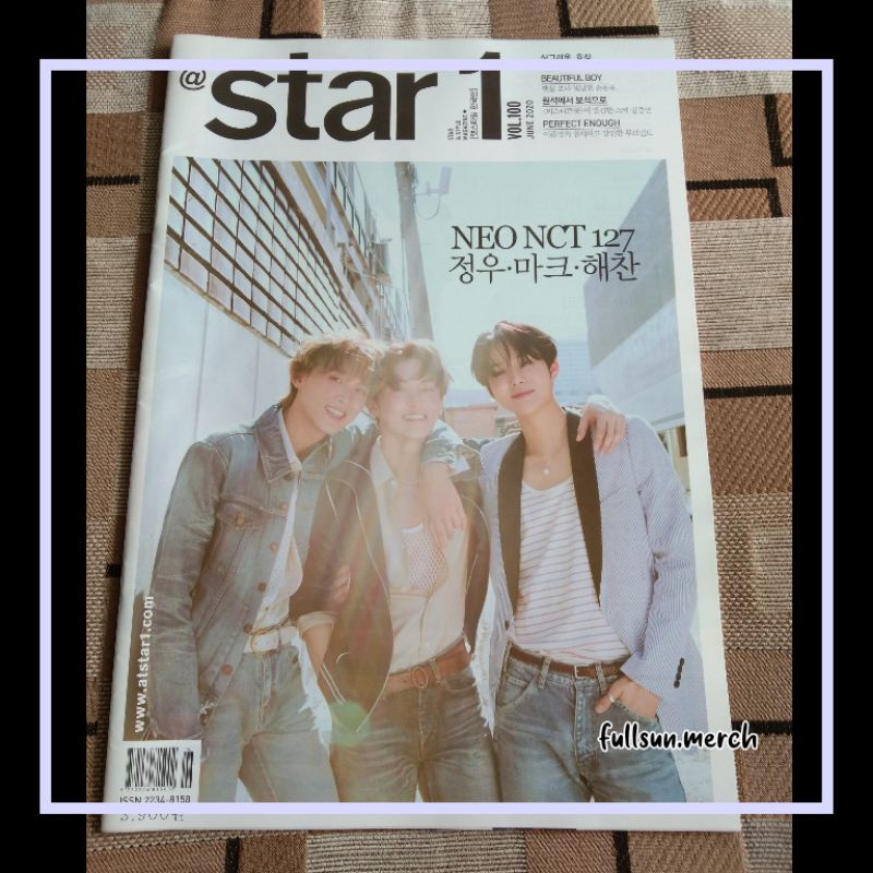 Jual [ READY ] star1 magazine with nct 127 ( haechan , jungwoo , mark ...
