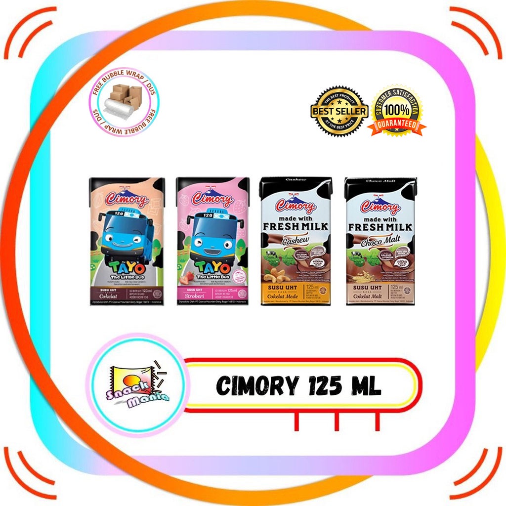 Jual Cimory Susu UHT Milk All Varian ~ 125 ML Strawberry Coklat ...