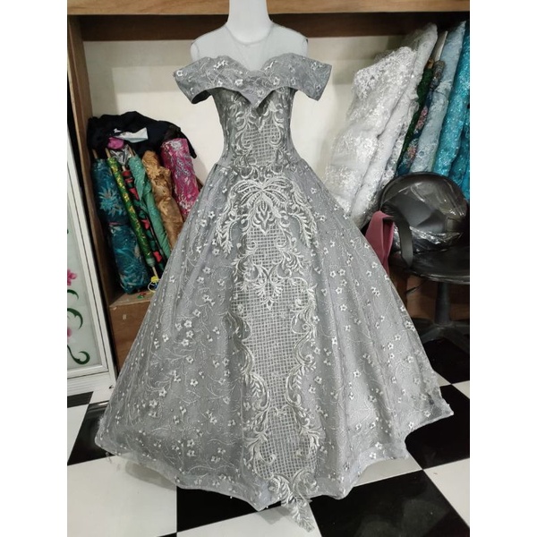 Jual GAUN PENGANTIN SABRINA AKAR | Shopee Indonesia