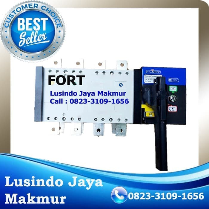 Jual Change Over Switch COS 63 A FORT ATS automatic Transfer switch 4 P ...