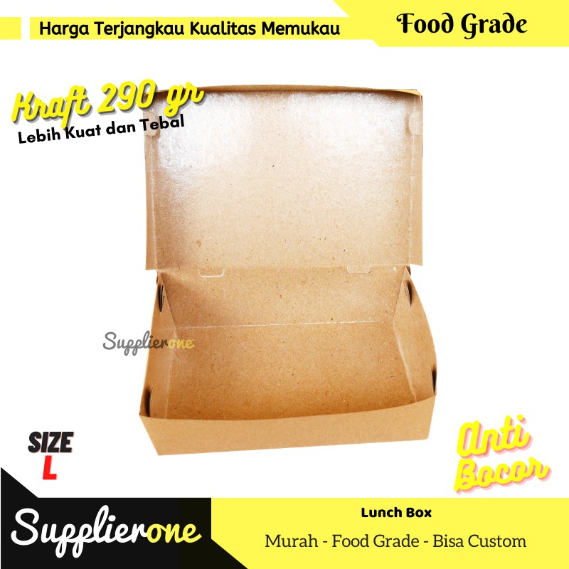 Jual Paper Lunch Box, Lunch Box Paper, Lunch Box SML,Lunch Box Kertas ...