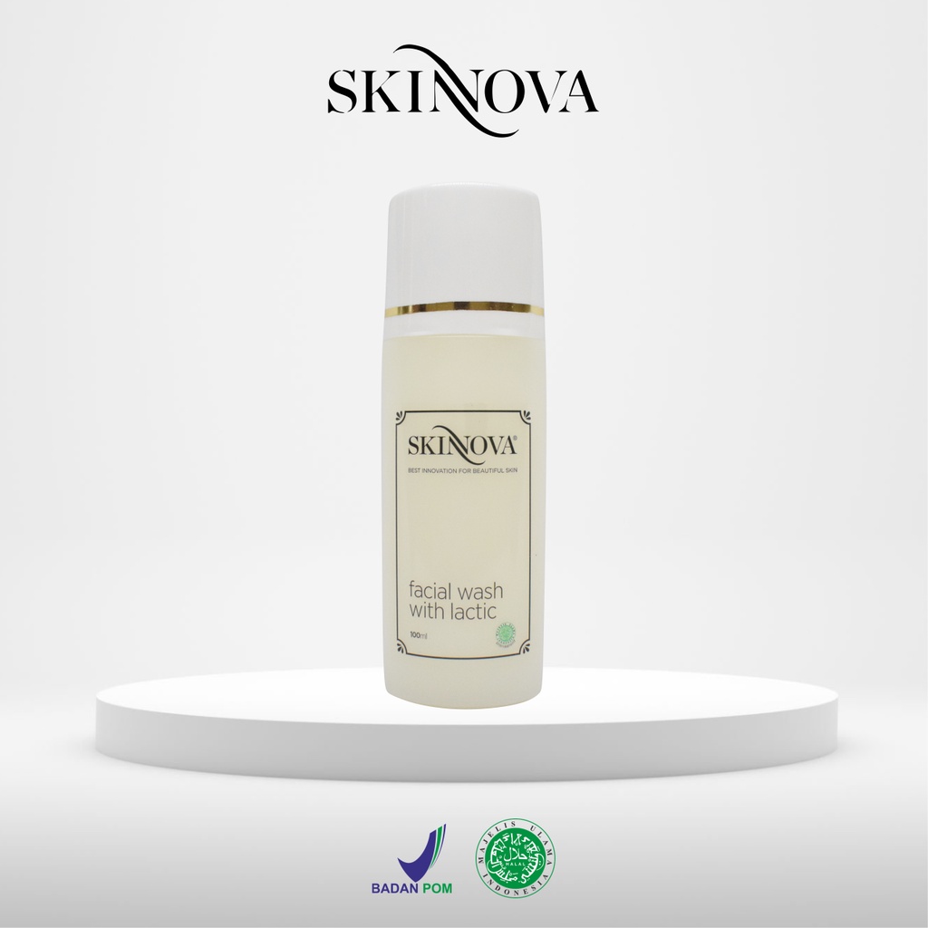 Jual SKINNOVA FACIAL WASH WITH LACTIC 100ml | Shopee Indonesia