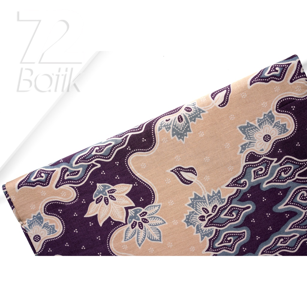Jual KAIN BATIK PREMIUM Bahan Katun Motif Mega Mendung Kembang Warna ...