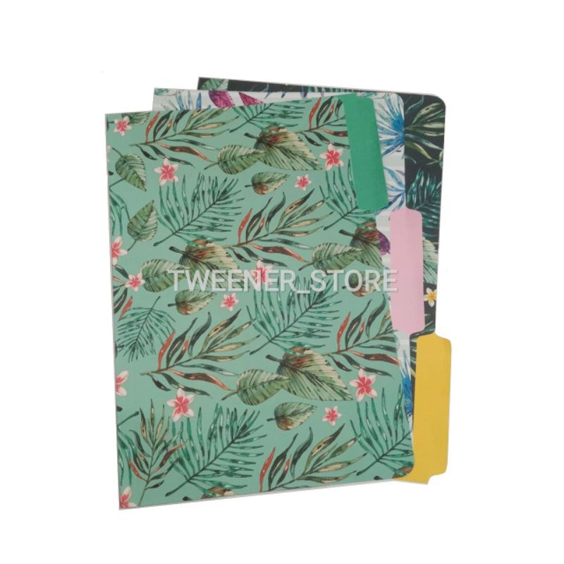 Jual INA Creative - Map File Folder Kertas Ukuran Folio Isi 3pcs ...
