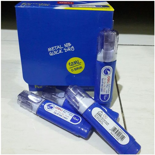 Jual Tipe-X Deli Warna Biru (CH19930) | Shopee Indonesia