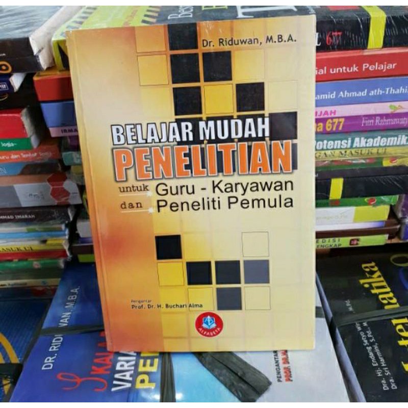 Jual Belajar Mudah Penelitian Untuk Guru Dan Karyawan & Peneliti Pemula ...
