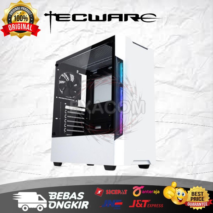 Jual Casing Tecware Nexus Evo White Mid Tower PC Case | Shopee Indonesia