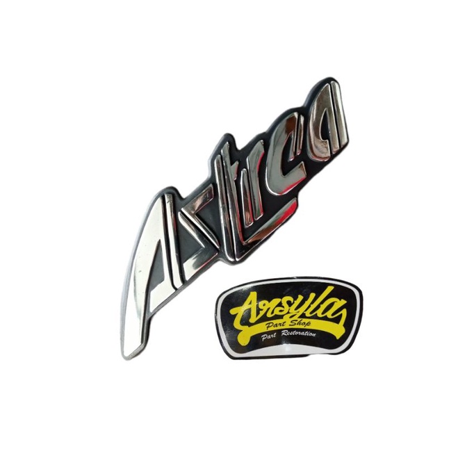 Jual emblem decal dasi dada clip ori honda astrea grand legenda ...
