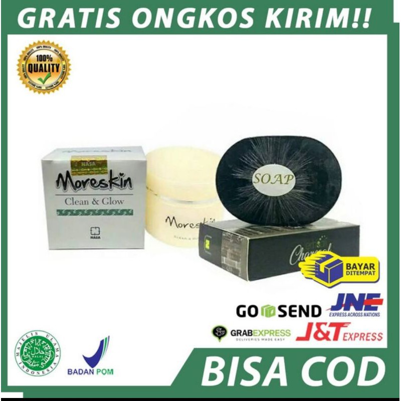 Jual Paket glowing bebas flek hitam bekas jerawat nasa (GLOW ,CHARCO ...
