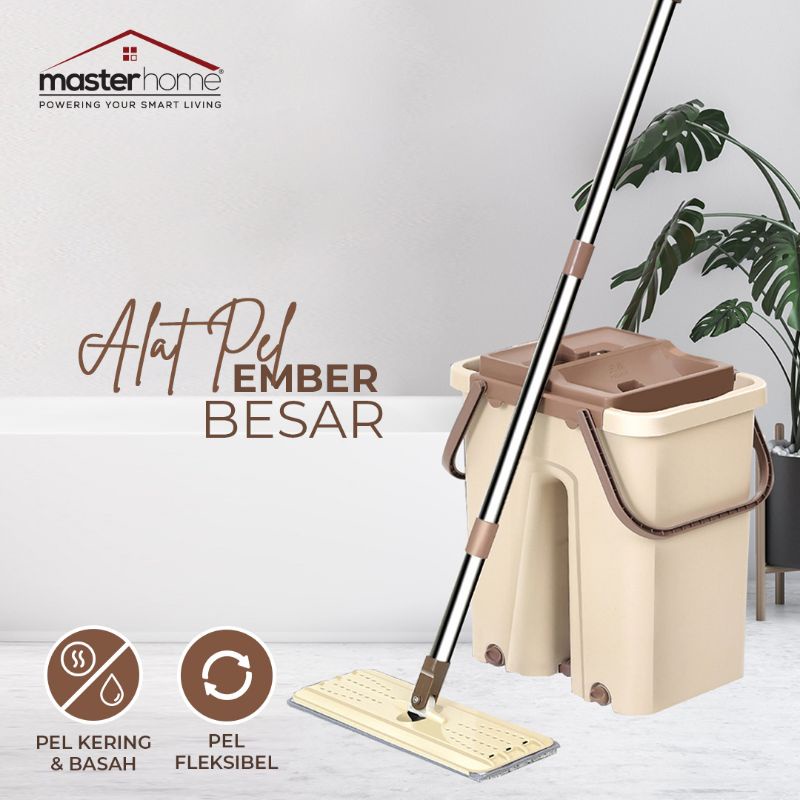 Jual Masterhome Alat Pel Lantai Ultra Mop Briny Ukuran Besar | Shopee ...