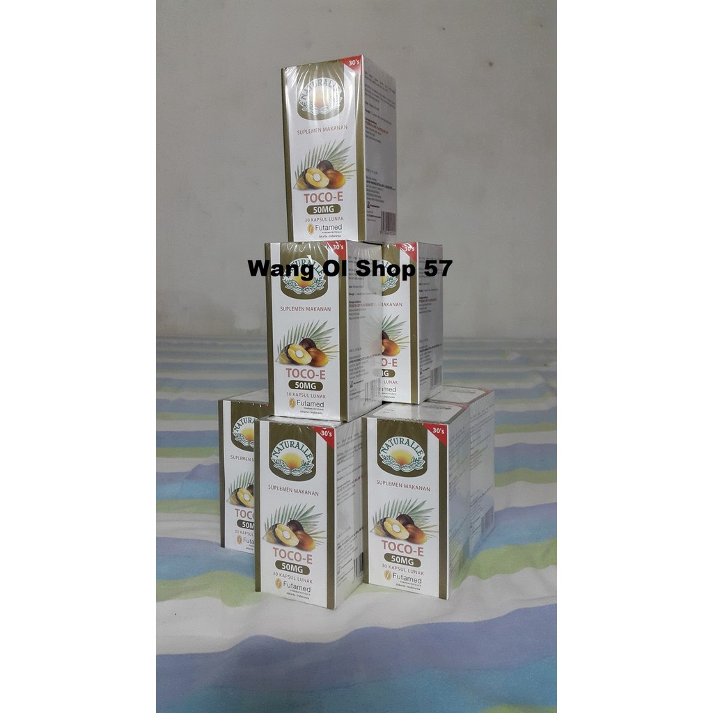 Jual NATURALLE TOCO - E 50 Mg (30 - Softgel) | Shopee Indonesia