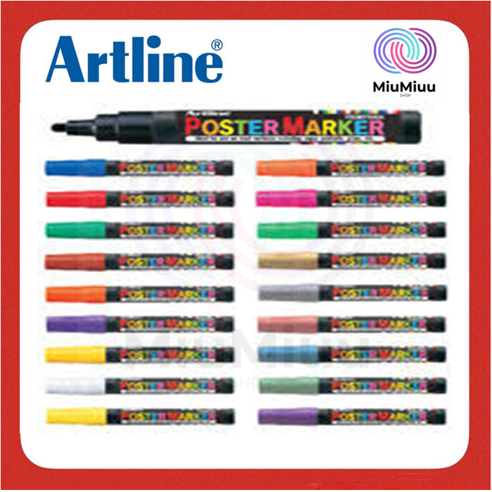 Jual SPIDOL ARTLINE SP MARKER EPP-4 POSTER 4.0 MM | Shopee Indonesia