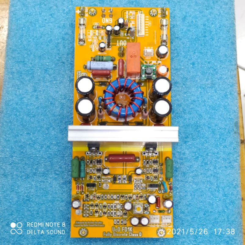 Jual 1 Pcs Kit UcD FD1K SMD Fully Discrete Class D Amplifier | Shopee ...