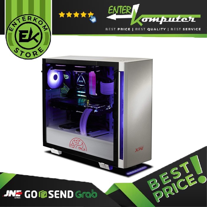 Jual ADATA XPG INVADER - WHITE - SIDE TEMPERED GLASS - FRONT ARGB ...