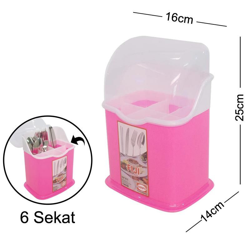 Jual TEMPAT SENDOK GARPU MAKAN SHINPO FIJI Cutlery Case (SIP 615 ...